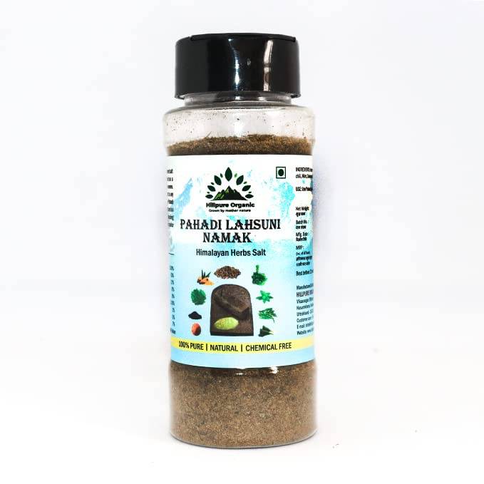 Hillpure Organic Pahadi Lahsuni Namak (Himalayan Herbs Salt) Pahadi ...